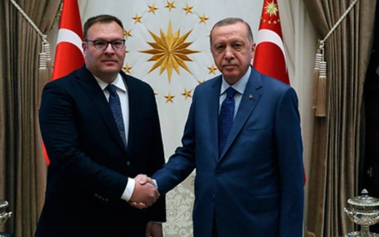 Kastratović predao akreditivna pisma Erdoganu - Pobjeda