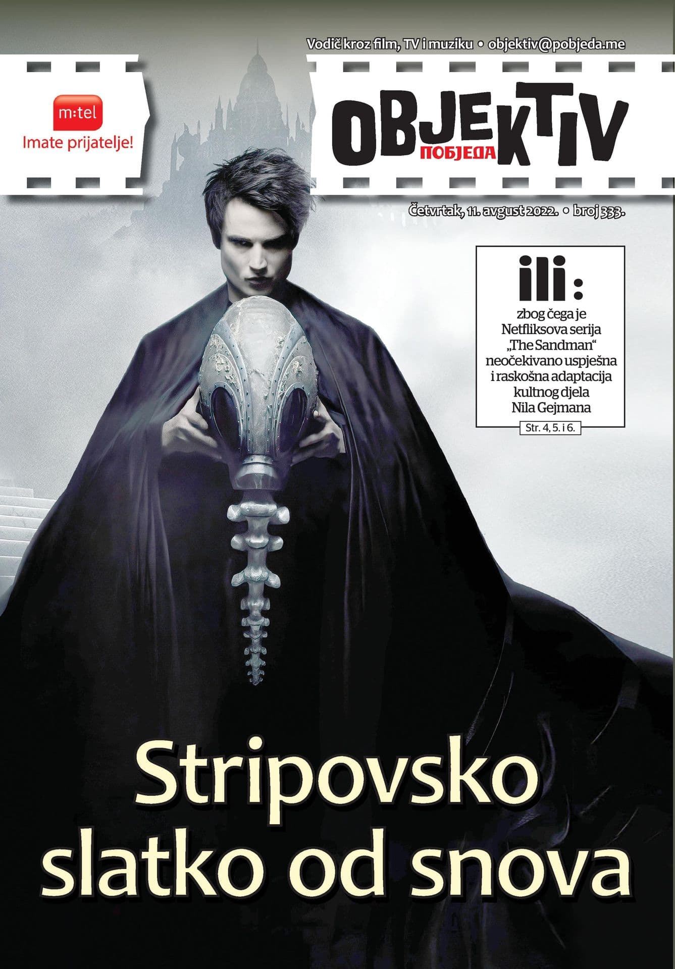 Objektiv 333: Vojko V, The Sandman, Bullet Train, Pippo Corvino…