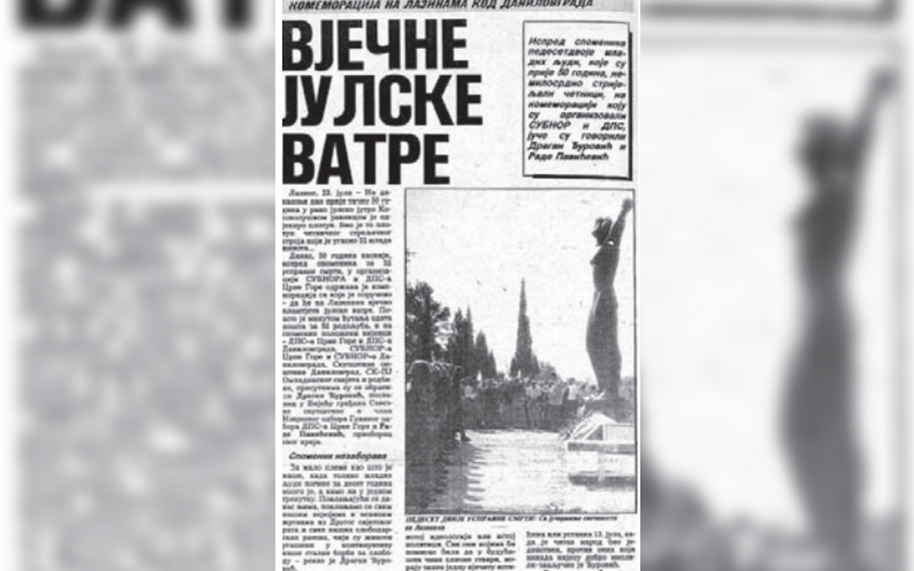 Pedeset dvije uspravne smrti - Pobjeda