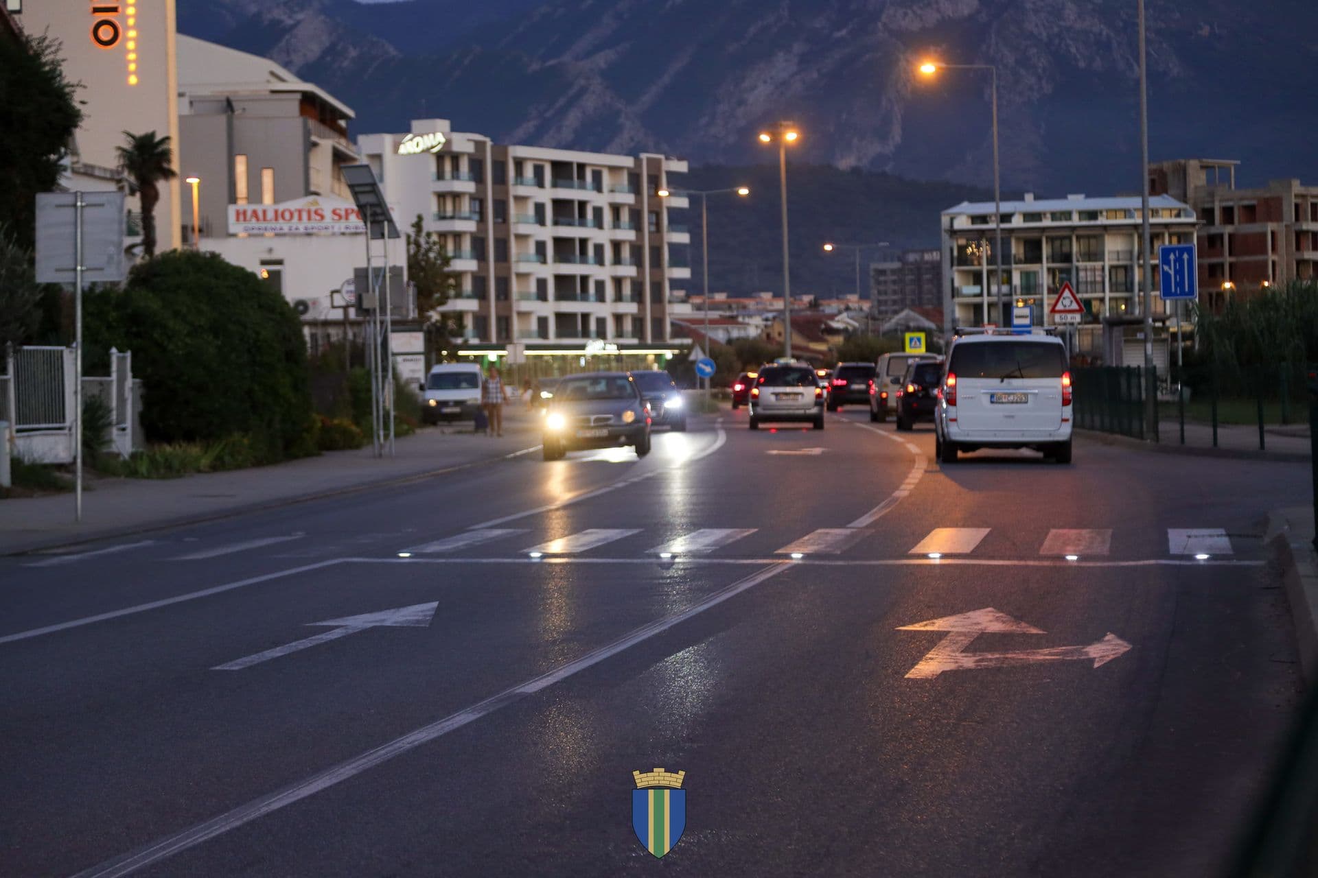 Ugrađena LED signalizacija i markeri u Ulici IV Crnogorske proleterske brigade