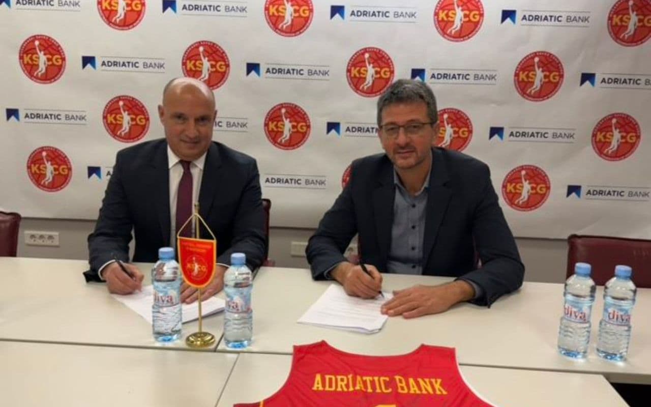 Adriatic banka novi sponzor Košarkaškog saveza - Pobjeda