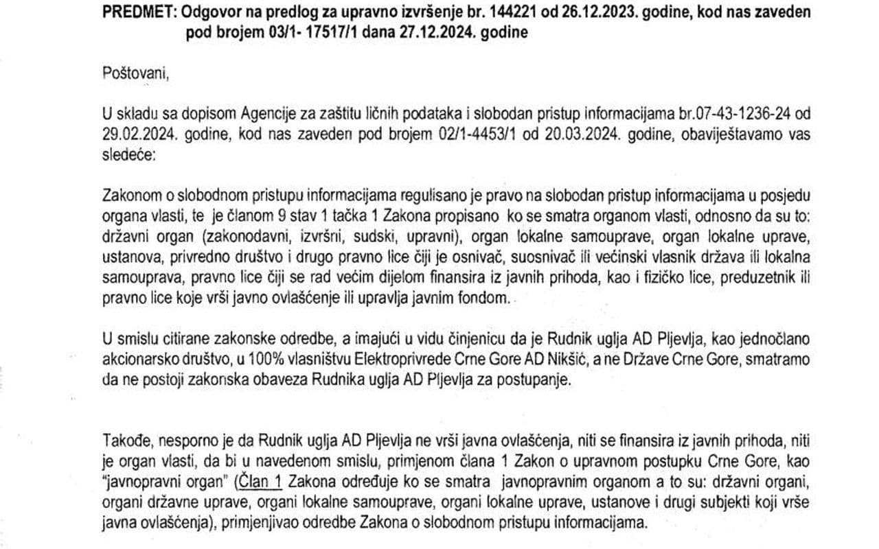 Tvrde da nijesu državna firma - Pobjeda