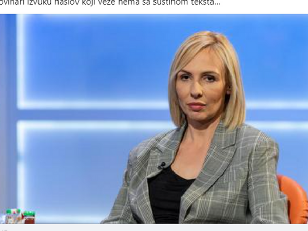 Kako su Vijesti (zlo)upotrijebile riječi dr Vanje Bajović