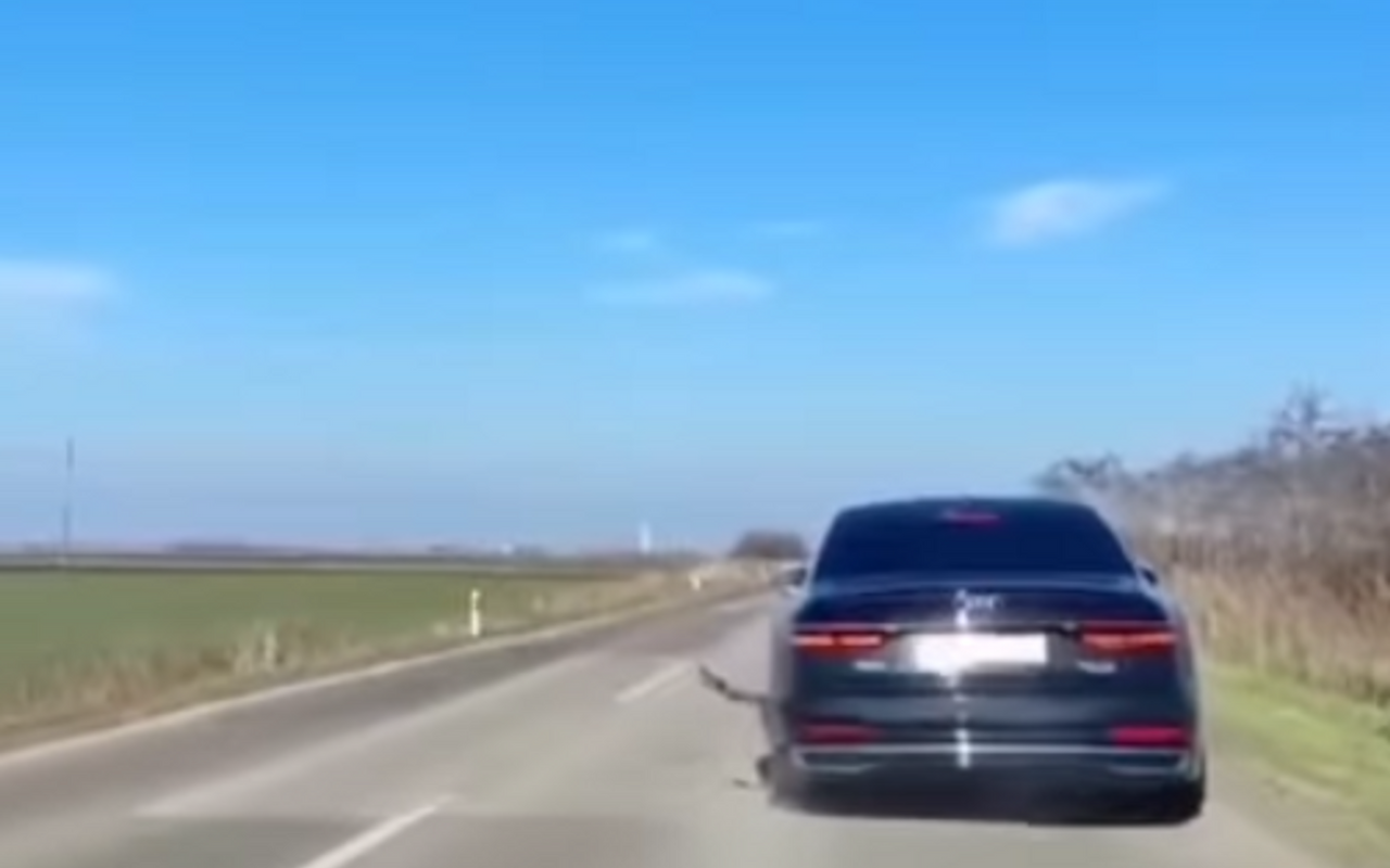 (VIDEO) Otpala guma sa auta dok je Vučić bio u njemu - Pobjeda