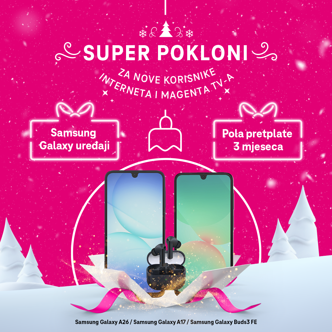 Novogodišnja kampanja Crnogorskog Telekoma - poziv na povezivanje uz ...