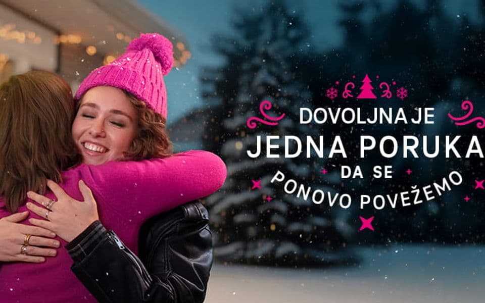 Novogodišnja kampanja Crnogorskog Telekoma - poziv na povezivanje uz bogatu prazničnu ponudu i ...