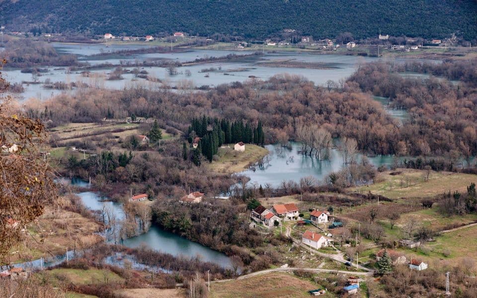Porast vodostaja na Skadarskom jezeru, Rijeci Crnojevića i Bojani ...