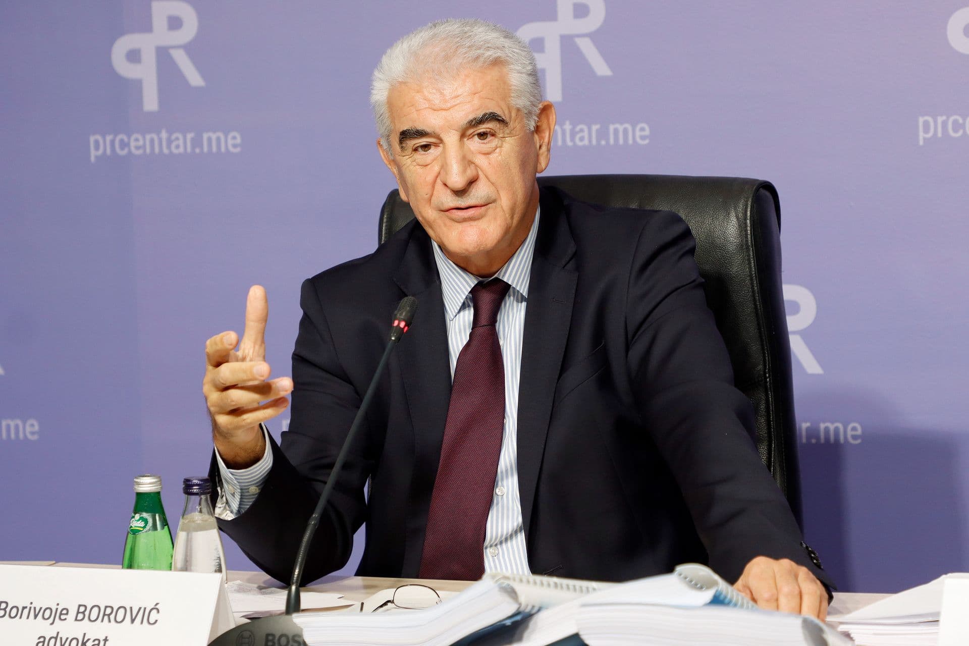 Borović: Srbija je siguran put u egzil - Pobjeda